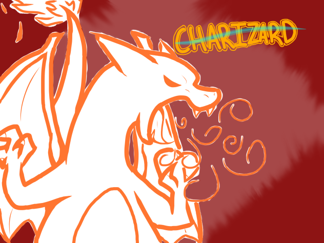 Charizard Unleashed - ibisPaint