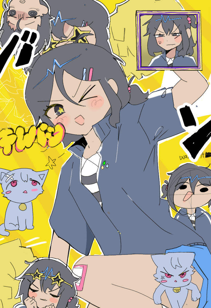 konsutum DECO 27 - テレパシ feat. 初音ミク wip - ibisPaint