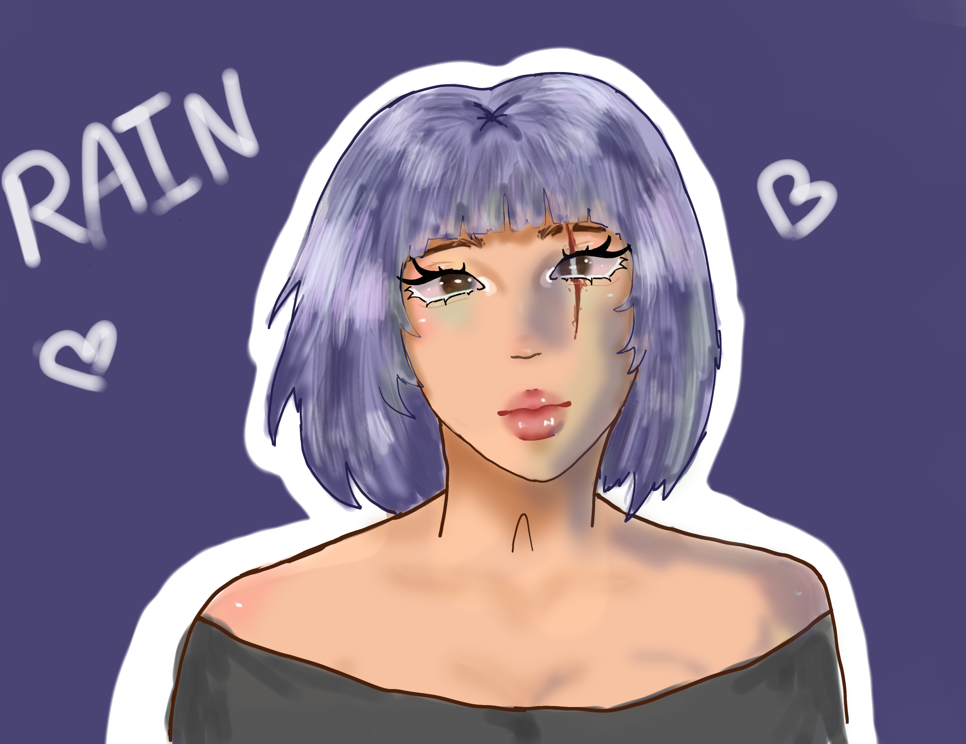 My OC Rain! - ibisPaint