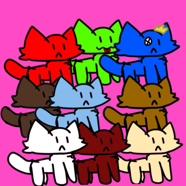 a bunch of cats if you need it - ibisPaint
