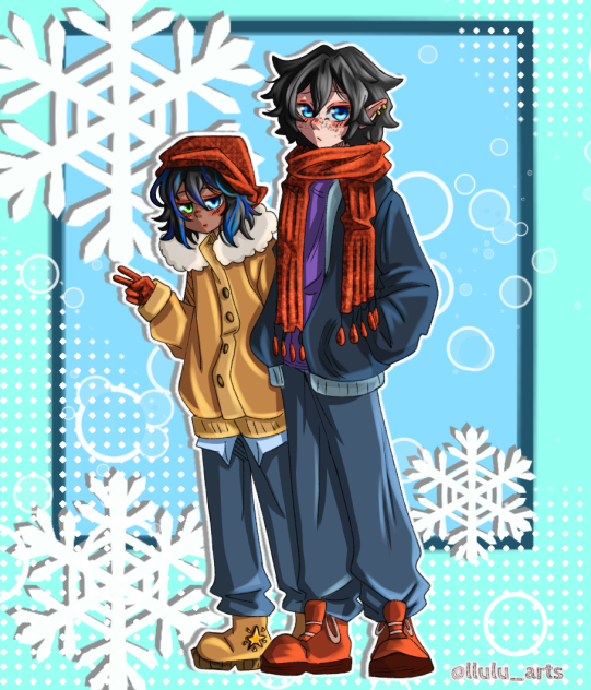 hiuky & jamês - ibisPaint