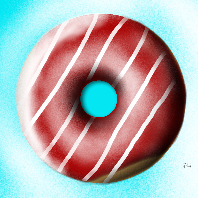 Doughnut, anyone - ibisPaint