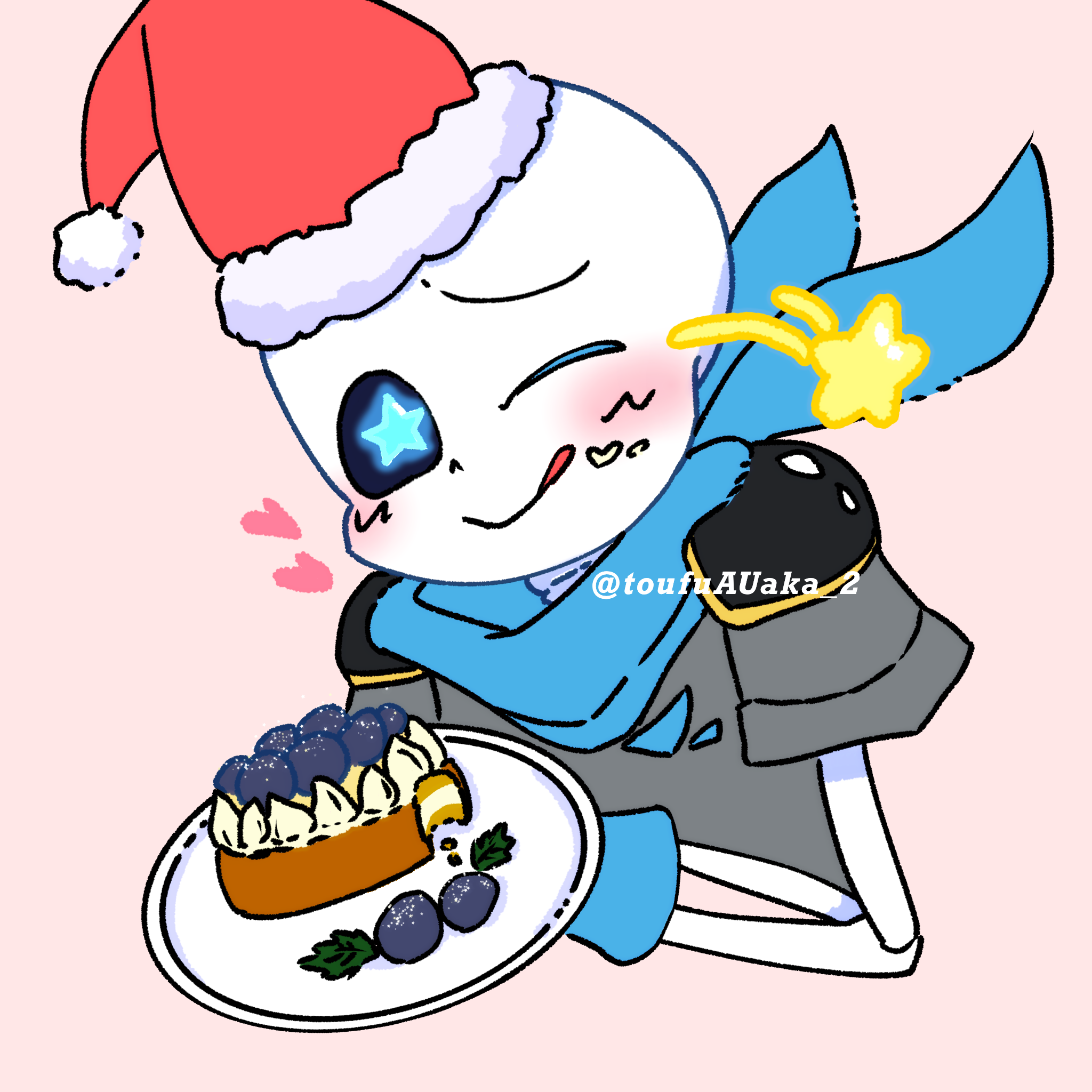 Merry Xmas🍰！！Fanonswap!Sans - ibisPaint