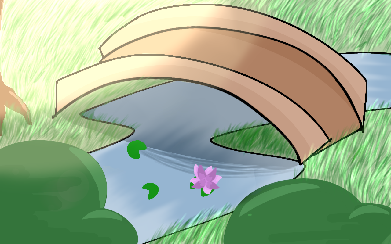 river bridge - ibisPaint