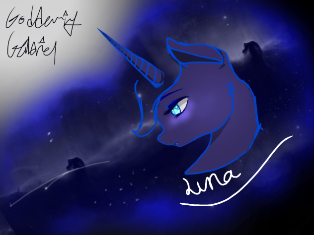 Galaxy mane Luna - ibisPaint