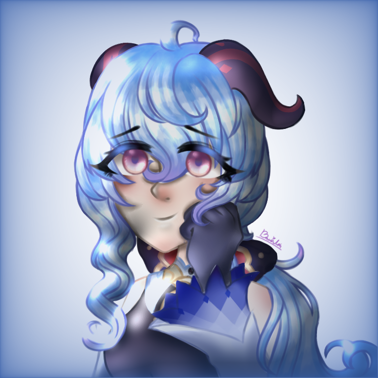 Ganyu the Cocogoat - ibisPaint