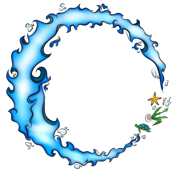 ocean frame - ibisPaint