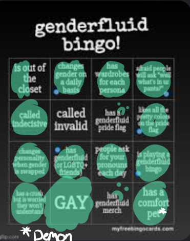 GENDERFLUID BINGO - ibisPaint