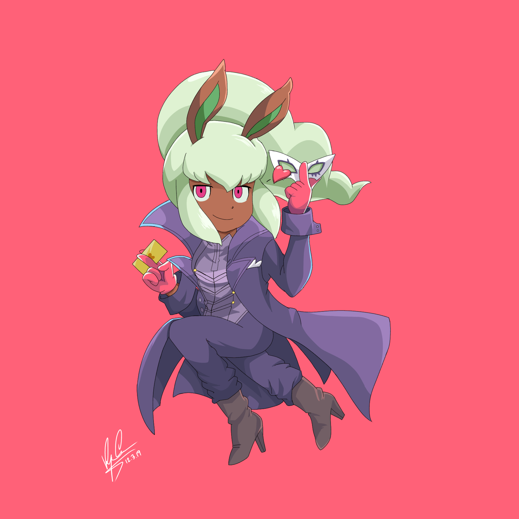 Agent Spect-hare as Joker (Persona 5) - ibisPaint