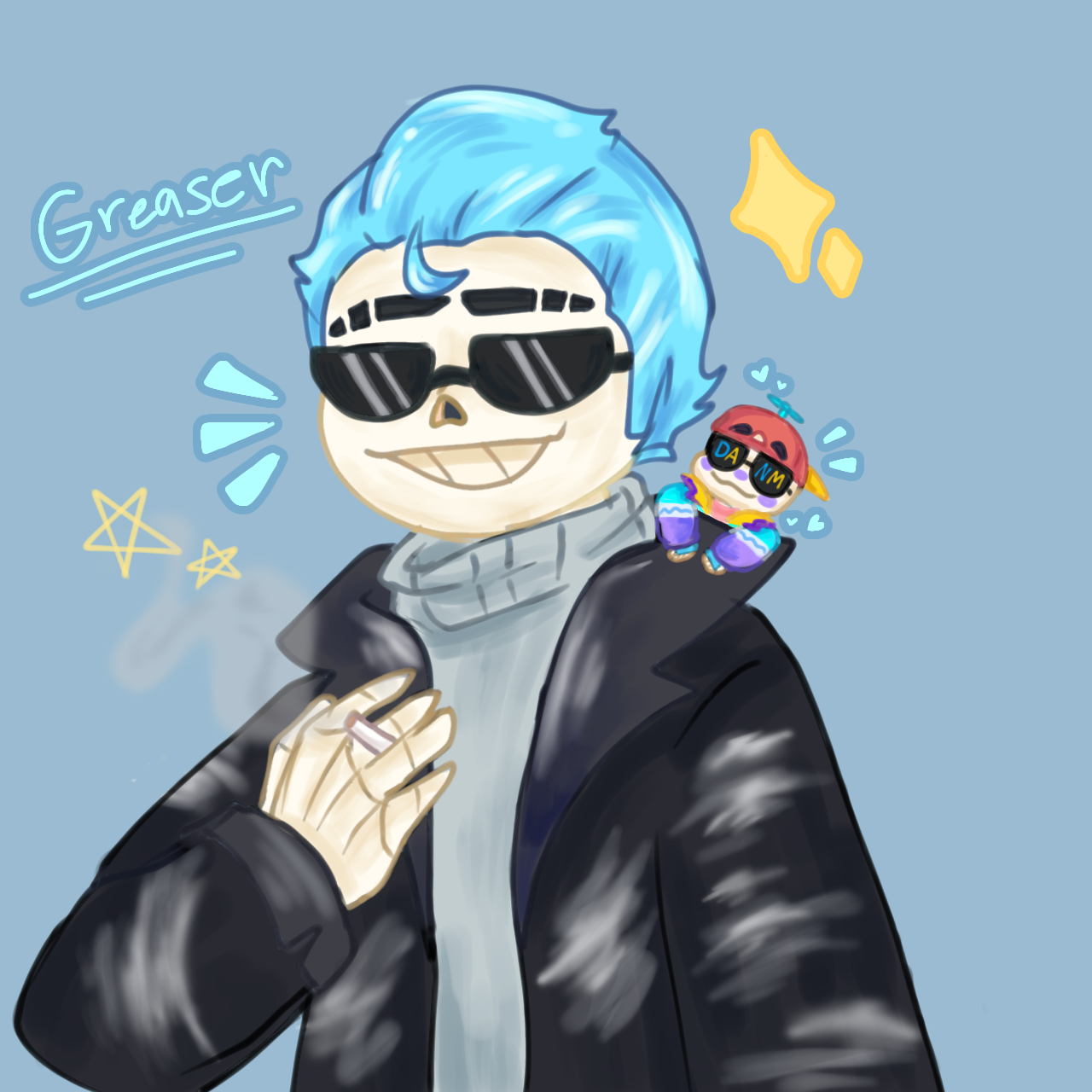 greaser sans - ibisPaint