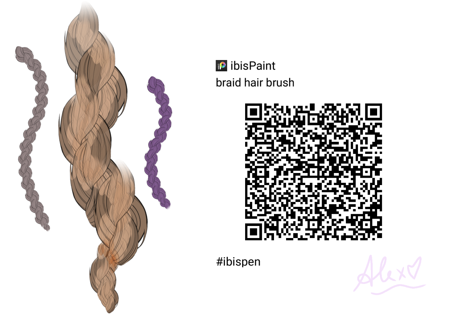 Braid brush - ibisPaint