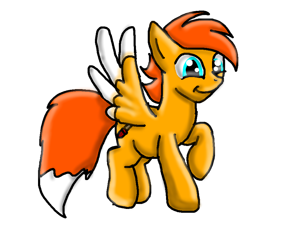 Adult Scootaloo vectored 2 Tails - ibisPaint