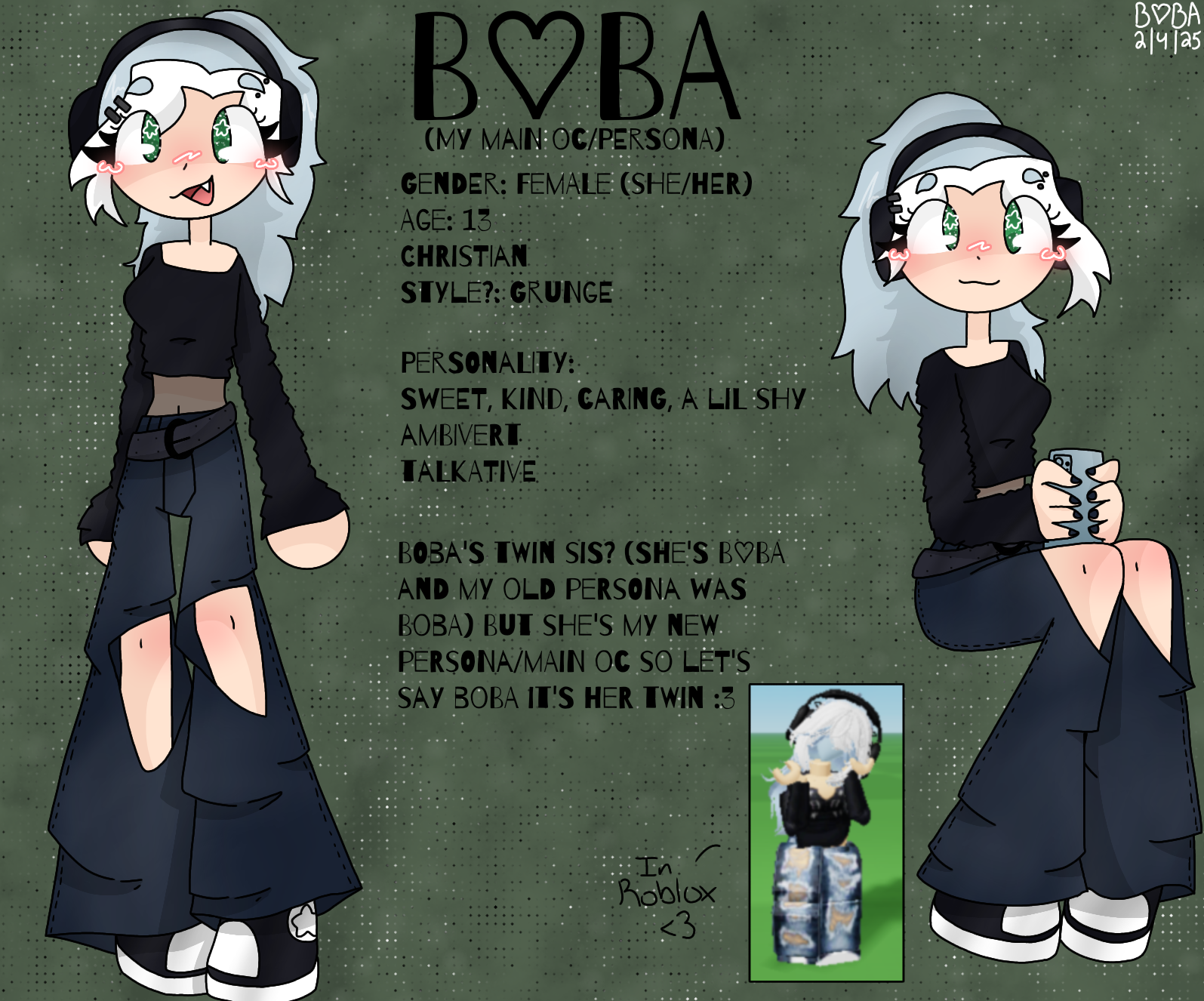 NEW PERSONA AND MAIN OC}°•☆ - ibisPaint