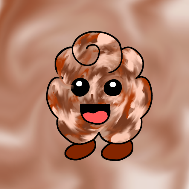 Brown puff - ibisPaint