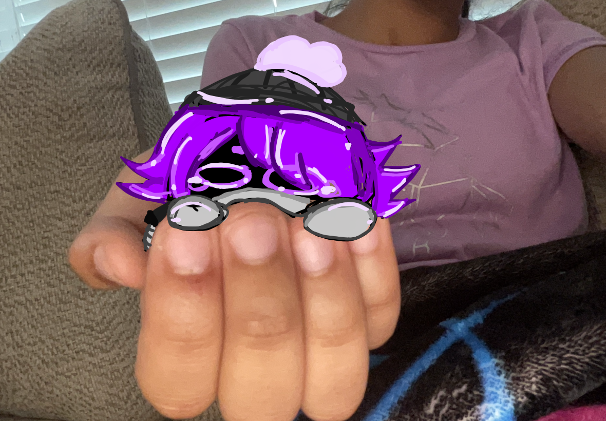 Here,take the lil emo grape! - ibisPaint