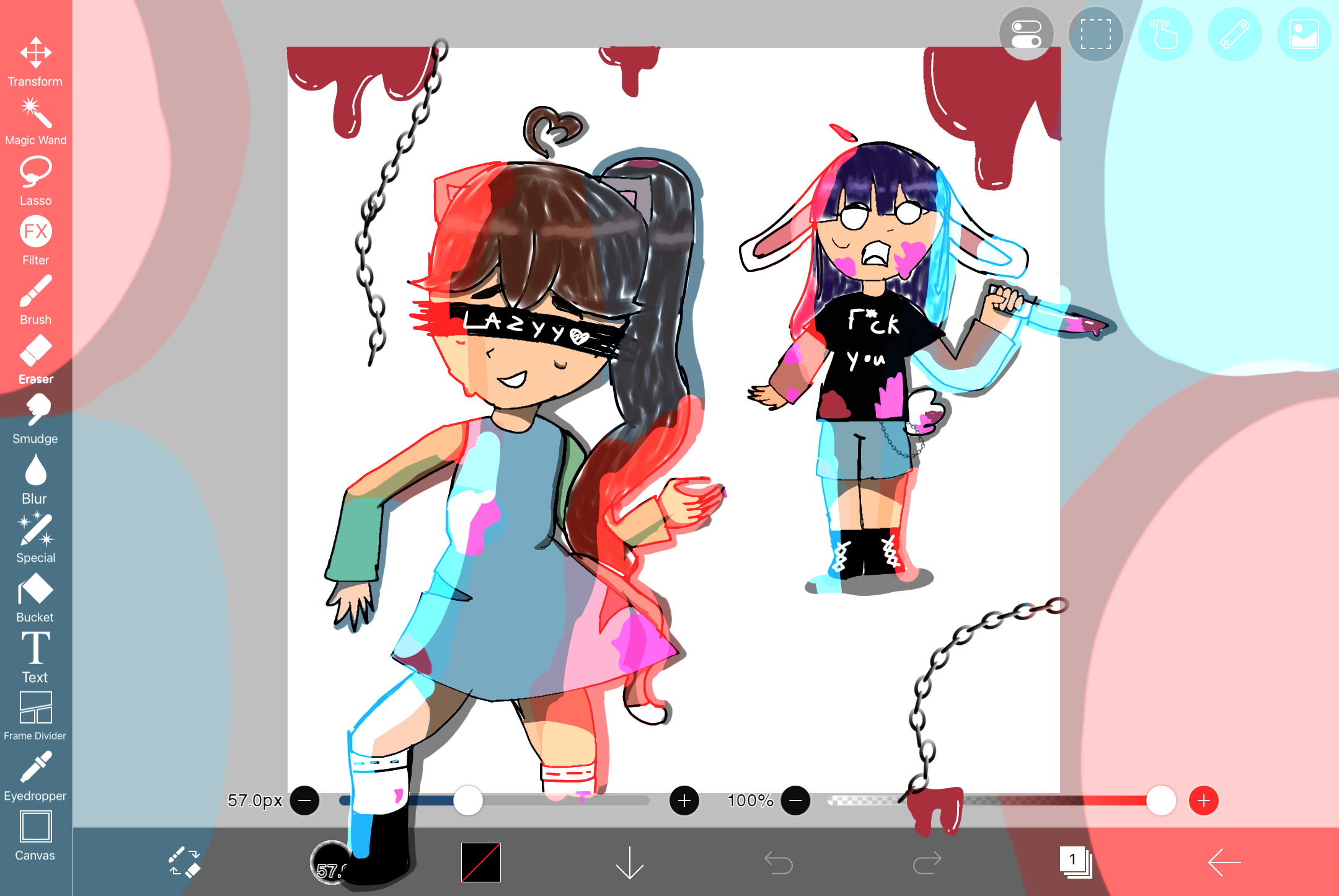 Where cha goin eh 😏 - ibisPaint