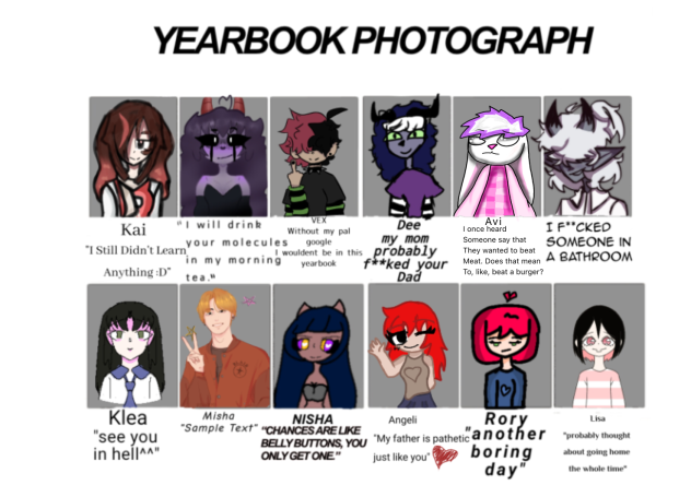 Yearbook photograph - ibisPaint