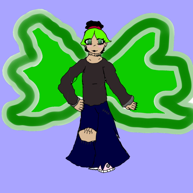 Kaya the fallen angel - ibisPaint