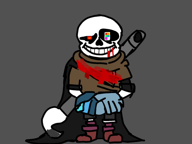 Ink sans phase 3 the final battle - ibisPaint