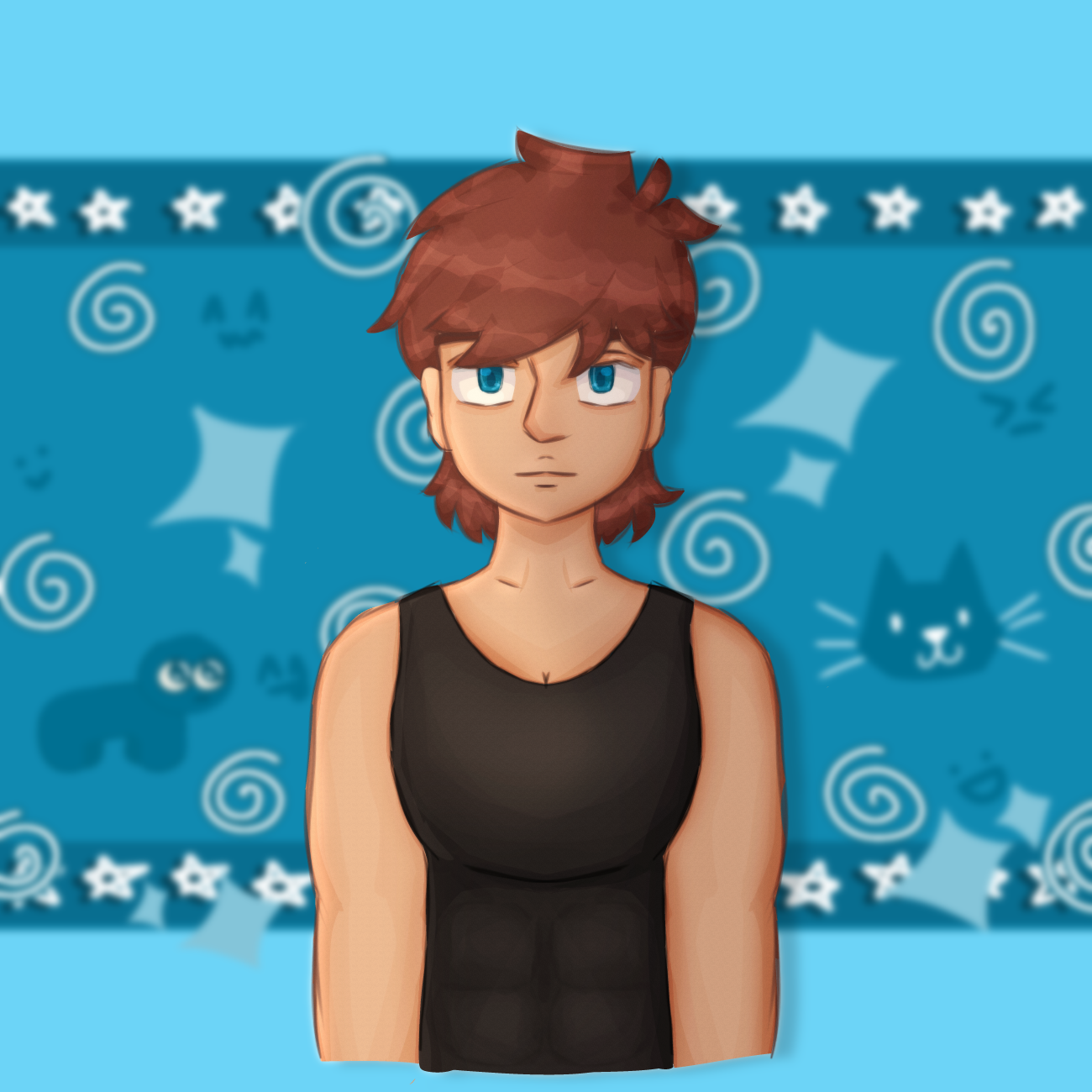 i heart muscular men - ibisPaint