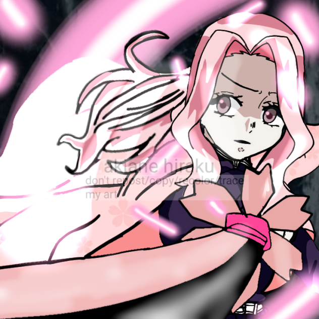 akiane hiraku fighting - ibisPaint