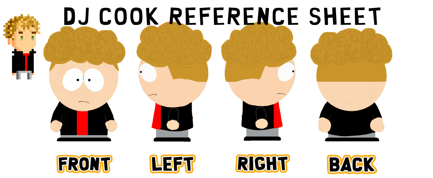 DJ Cook as South Park - ibisPaint