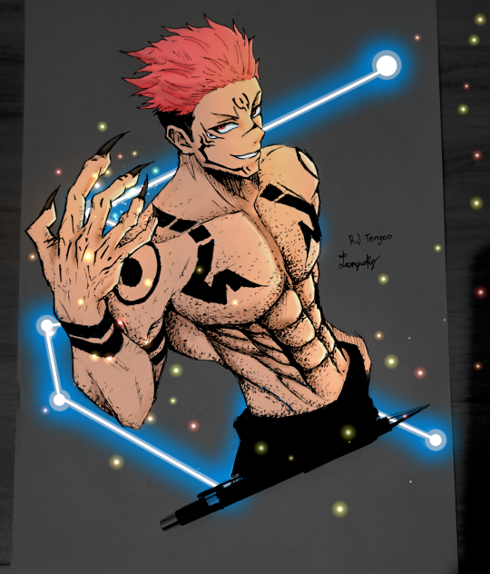 jujutsu kaisen sakuna_Restored - ibisPaint