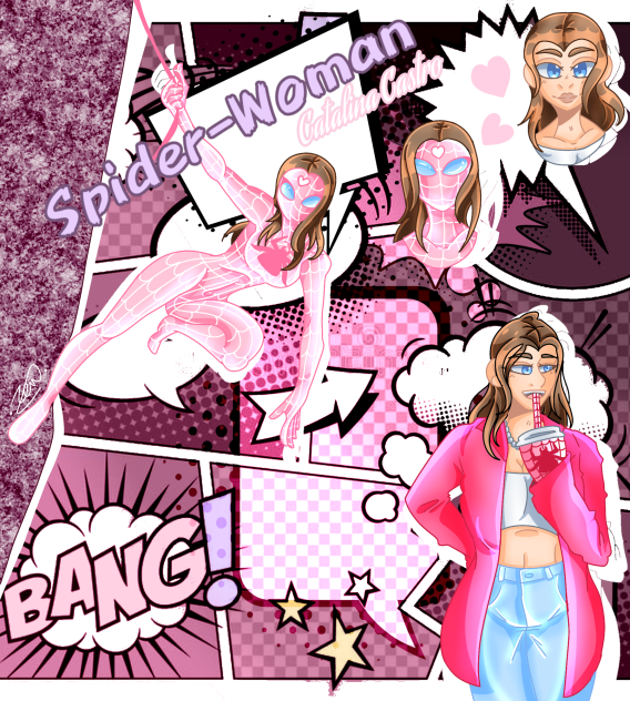 Spidersona of my sister - ibisPaint