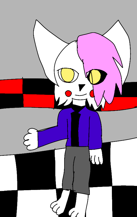 fnaf mangle from fnaf 2 - ibisPaint