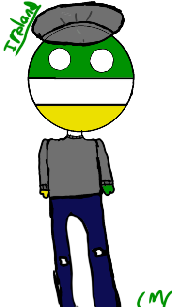 Country humans Ireland 🇮🇪 - ibisPaint