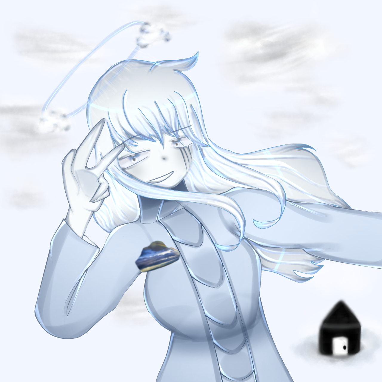 Cloudy Home - ibisPaint