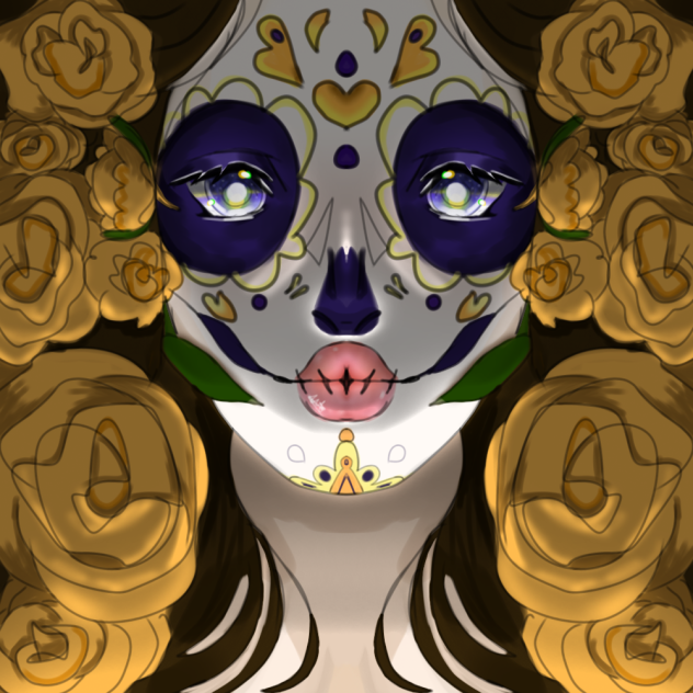 pretty lady from a restaurant - ibisPaint