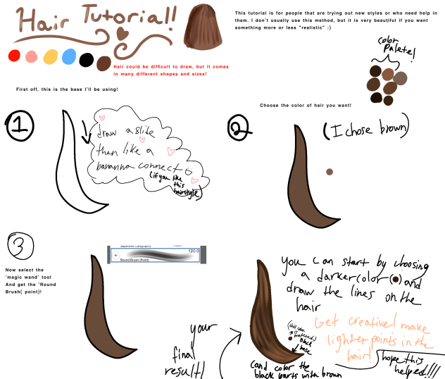 My Hair Tutorial! - ibisPaint