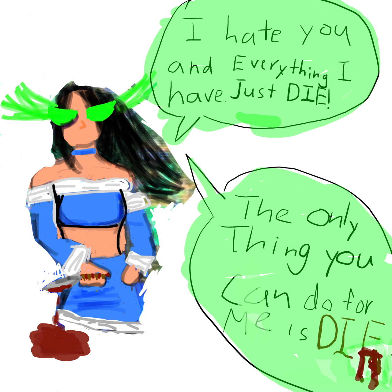 Aphmau Emerald secret - ibisPaint