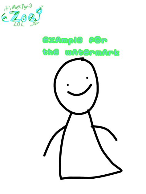 Example for the watermark! - ibisPaint