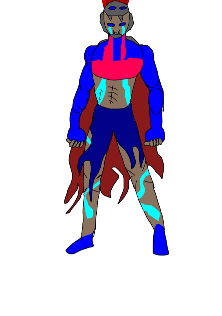 Mayan God oc - ibisPaint