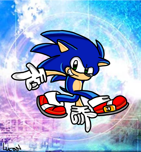 Sonic Adventure 23rd Anniversary Art - ibisPaint