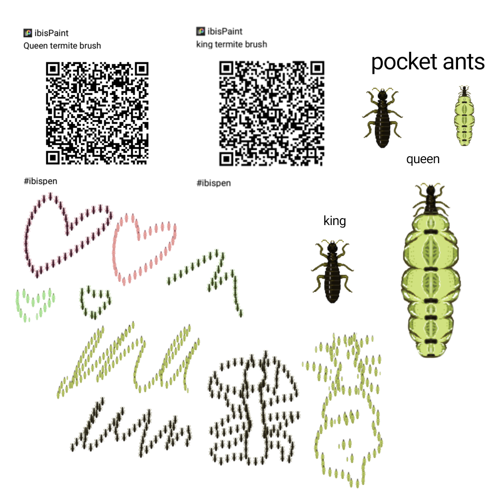 pra fan de pocket ants - ibisPaint