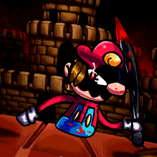 Devil Mario Drawing [Mario Madness V2] - ibisPaint