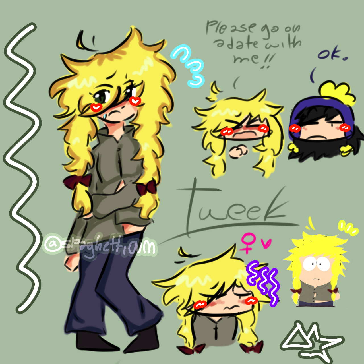 tweekie genderbend - ibisPaint