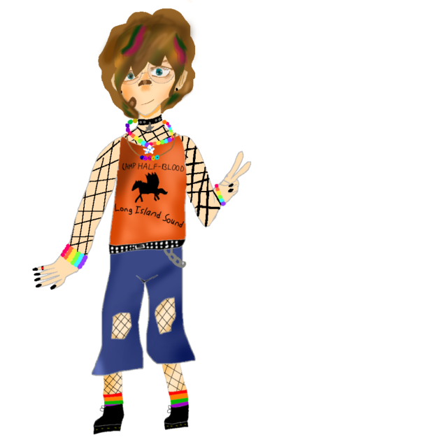 Me if I was in Percy Jackson - ibisPaint