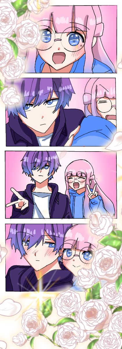 omo kun & niko chan - ibisPaint