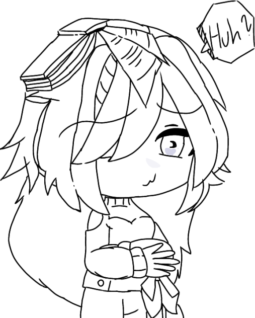Gacha lineart (no color) - ibisPaint
