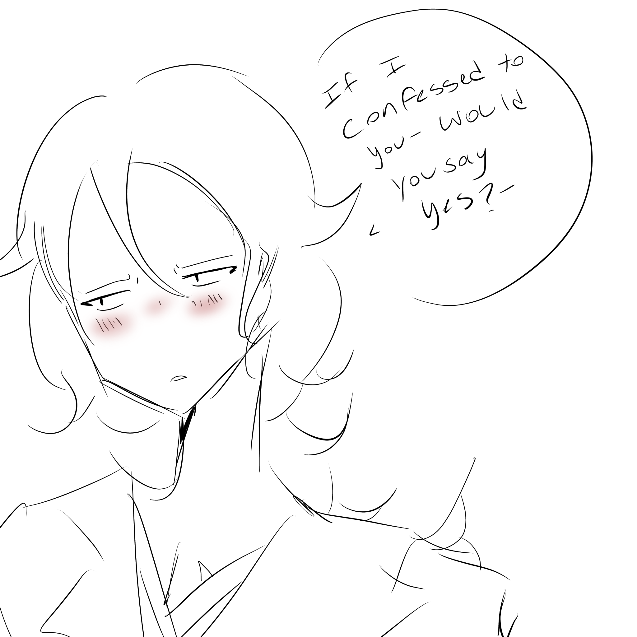 Confession (messy doodle) - ibisPaint