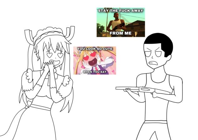 tohru and CJ - ibisPaint