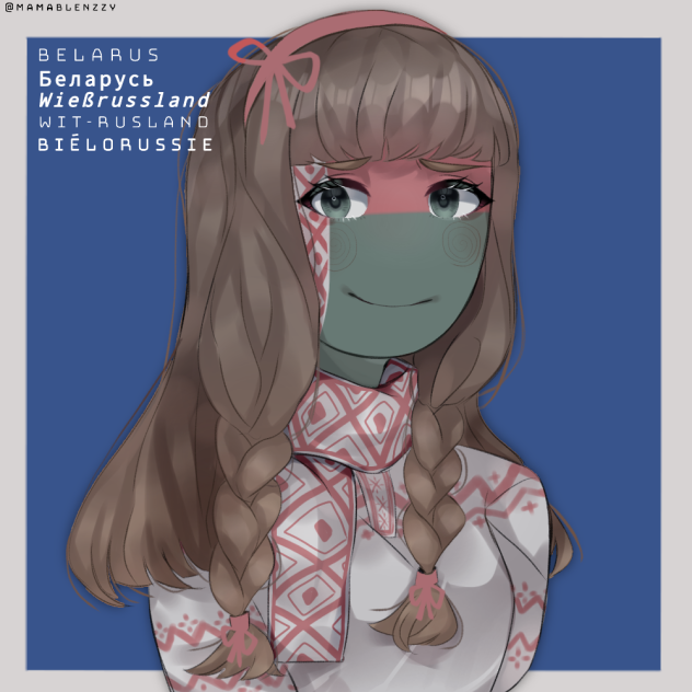 Belarus 🇧🇾 - Countryhumans - ibisPaint