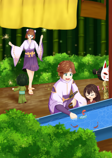 matsuri nikeba_Dipulihkan - ibisPaint