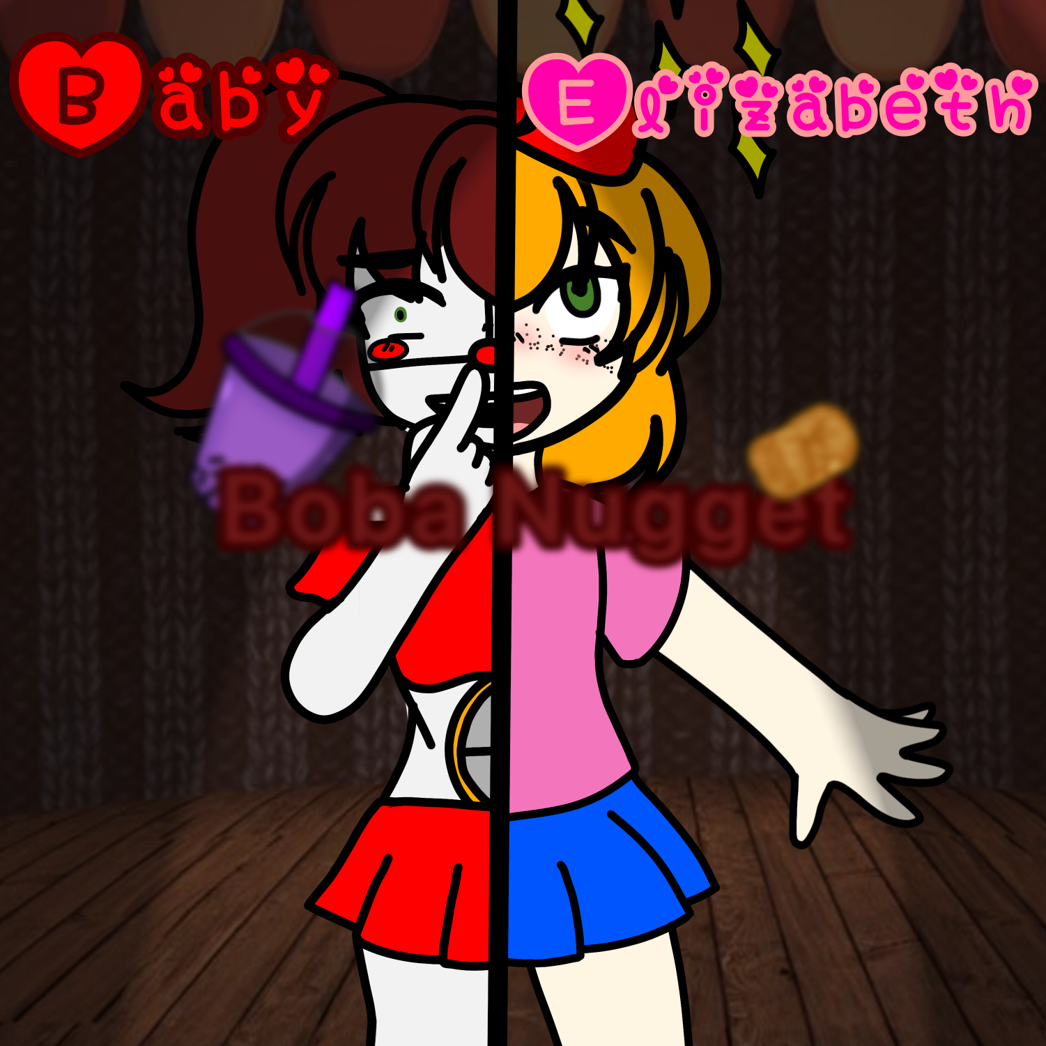 Baby and lizzy - ibisPaint