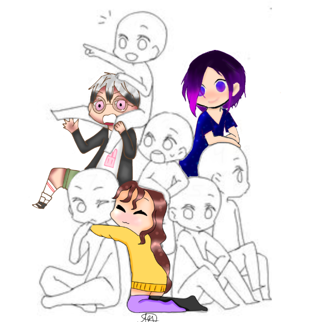 Cute collab - ibisPaint