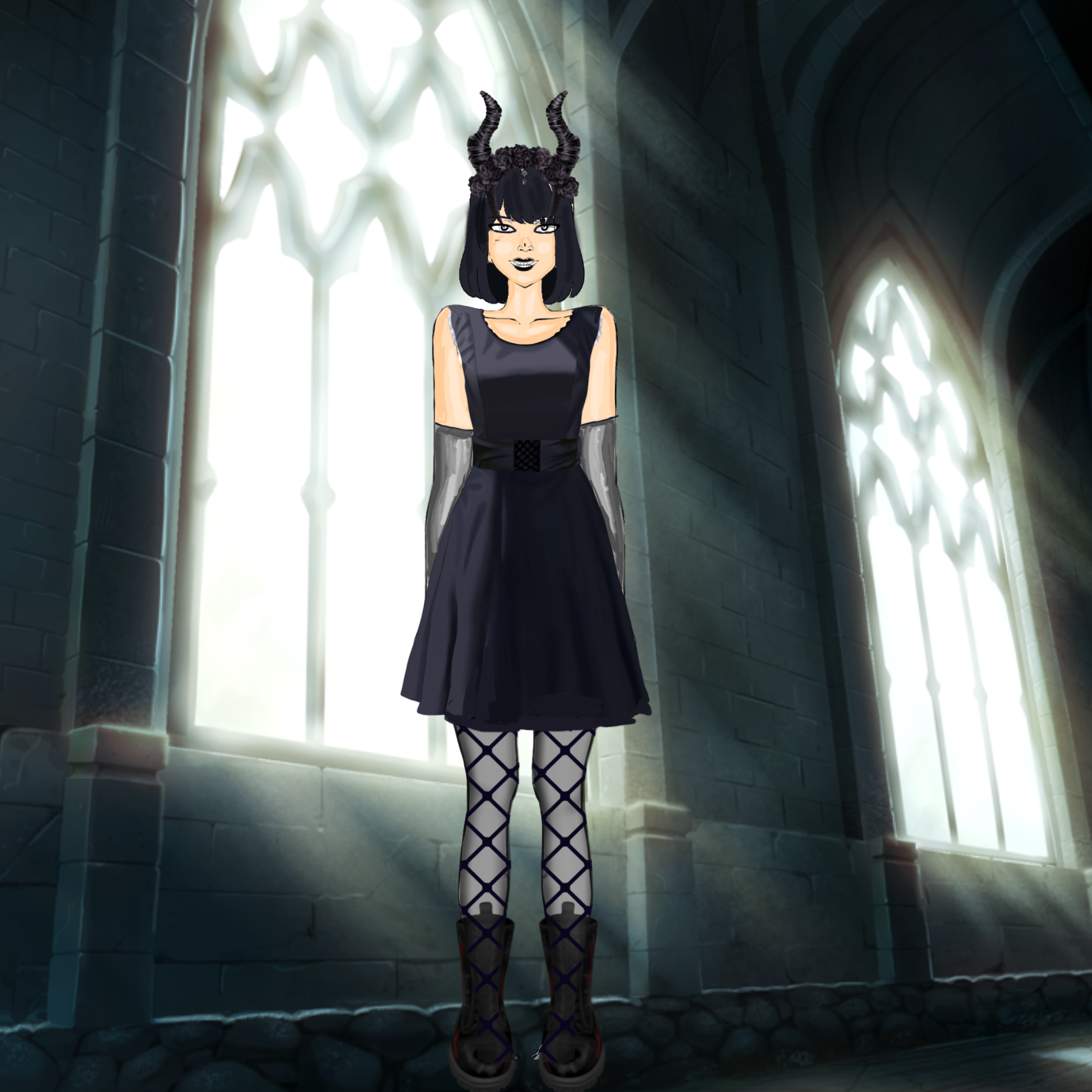 in the dark tower - ibisPaint